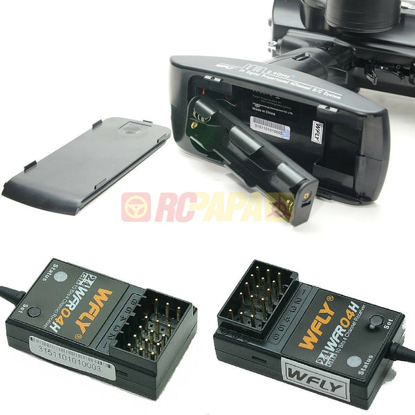 WFLY X4 2.4G 4ch Radio Transmitter Receiver – RC Papa